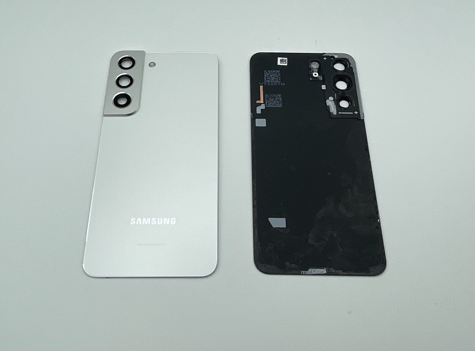 Original OEM Samsung Galaxy S22 Back Glass Cover SM-S901 with Camera ...