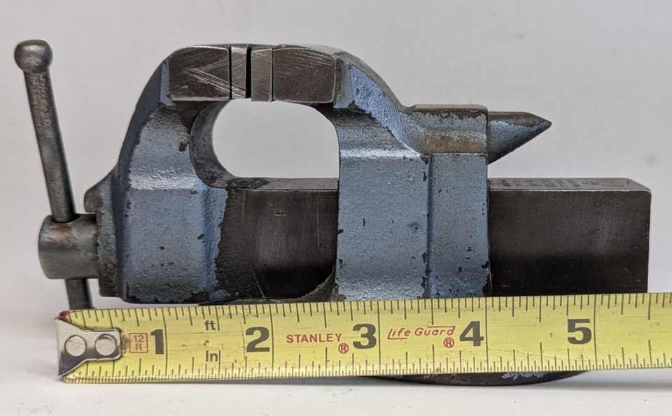 Vintage Stanley Sweetheart SW Bench Vise VICTOR No.744 USA / MODIFIED ...