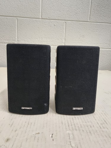 Optimus Pro X5 Speakers PAIR, Good Condition, TESTED WORKING, Cat# 40 ...