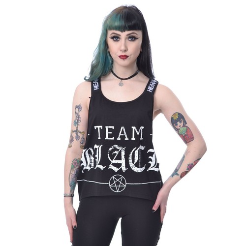 Heartless Team Black Pentagram Goth Emo Punk Alternative Tank Top T ...
