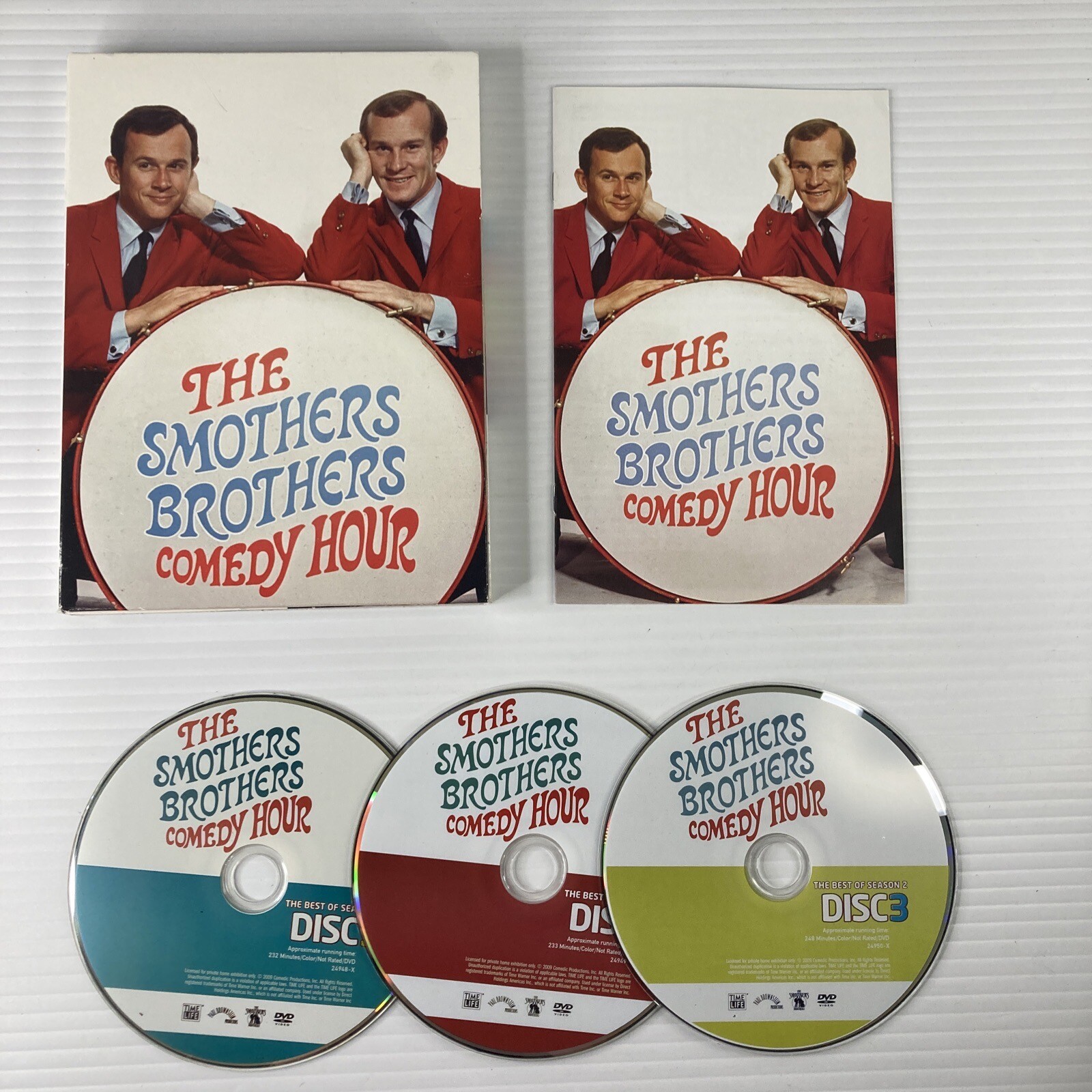 The Smothers Brothers Comedy Hour: The Best of Season 2 (DVD, 2009, 3 ...