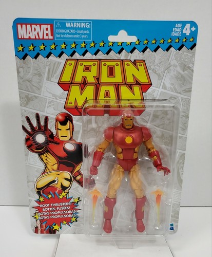 Iron Man with Boot Thrusters Vintage Look Collectible Action Figure | eBay
