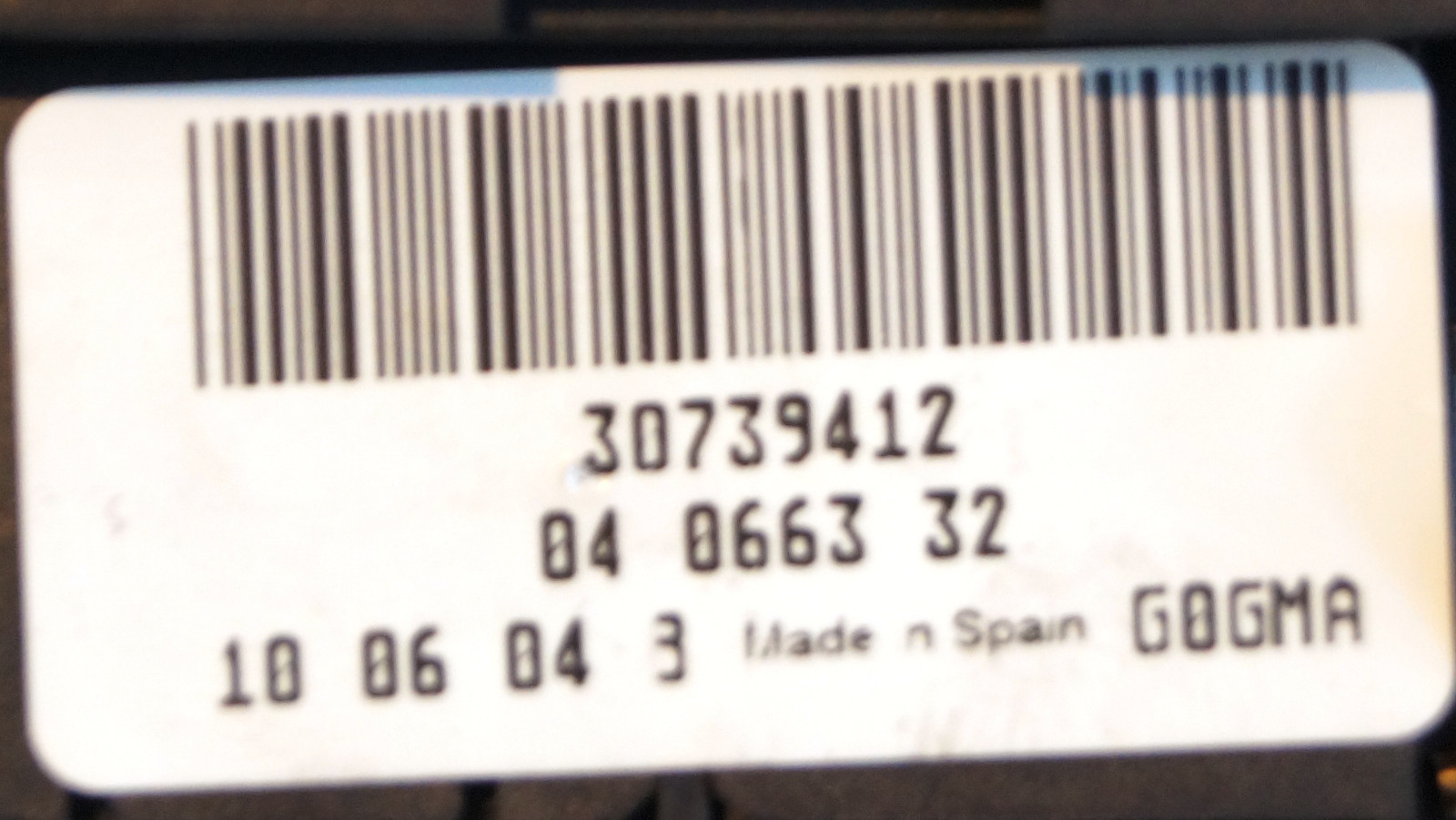 original Interruptor de luz - Volvo (31443846) S60 II / S80 II / V60 ...