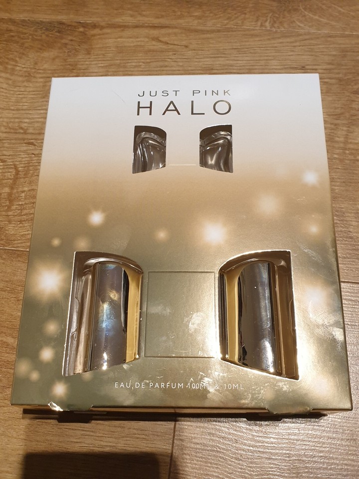 Next Womens Just Pink Halo 100ml and 10ml Eau de Parfum Gift Set BNWB ...