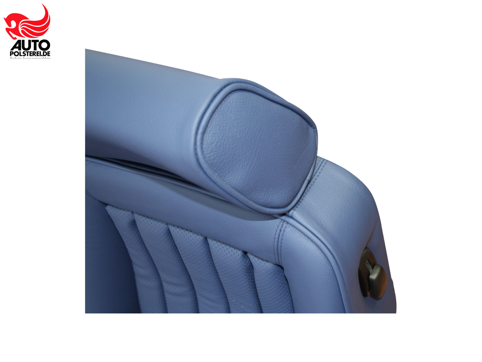 2 Recaro ergomed Leder Mercedes blau SLC SEC Sitz W124 W123 r107 ...