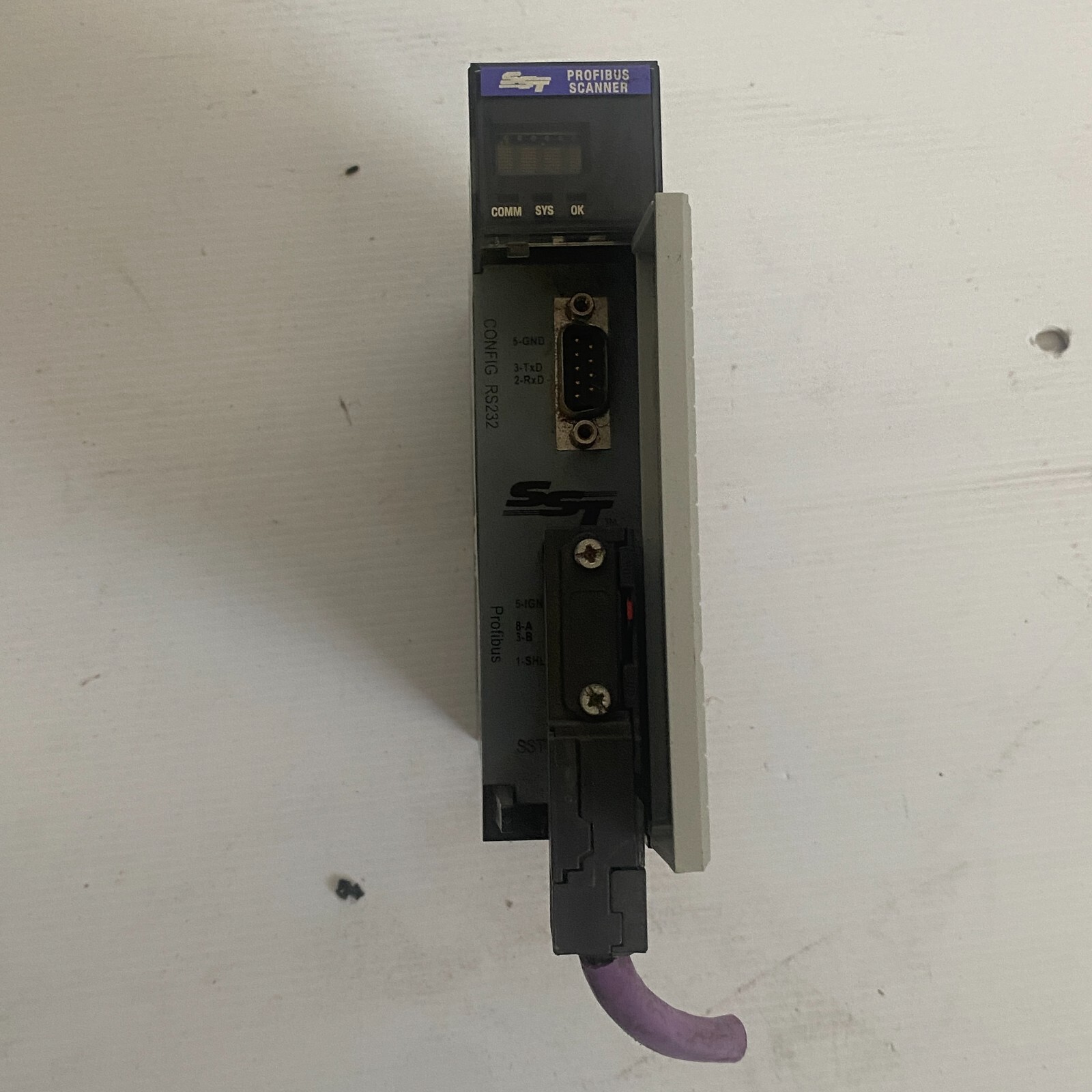 SST ControlLogix Woodhead SST-PFB-CLX Rev 1.3.2 PROFIBUS Remote Scanner ...