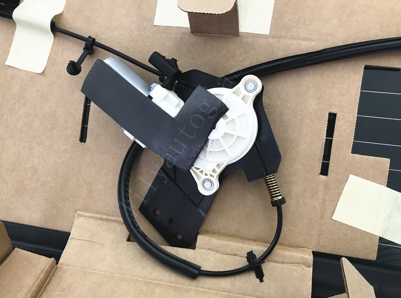 Fits Ram 4 Dr Pickup Back Glass Slider Window Rear Power OE W/ Motor ...