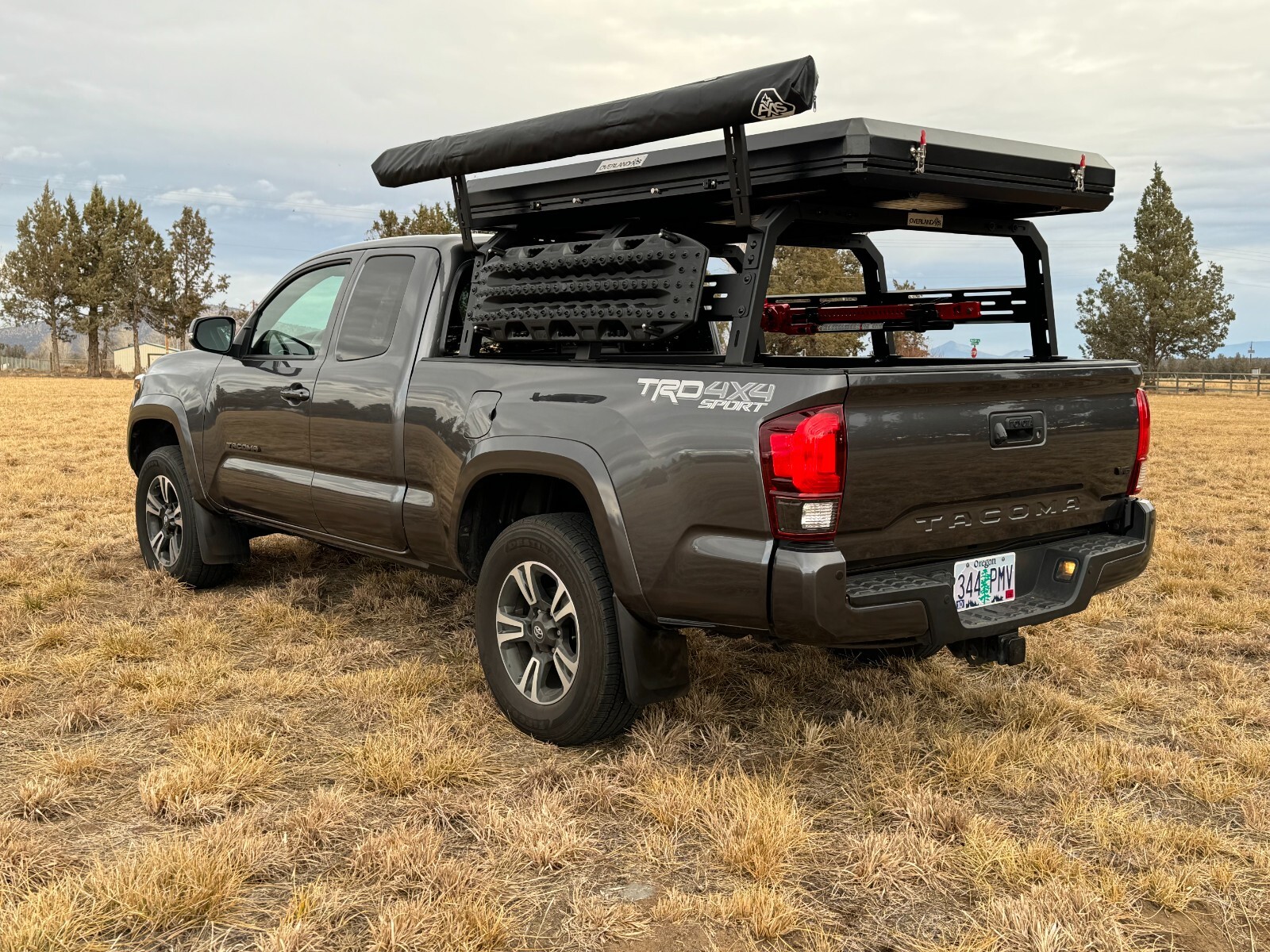 Universal Fit Overland Axis Truck Bed Rack Mounting Brackets for ...
