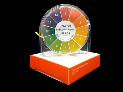 Universal Indicator Paper pH 1-14 Reel 5m x 7mm | eBay UK