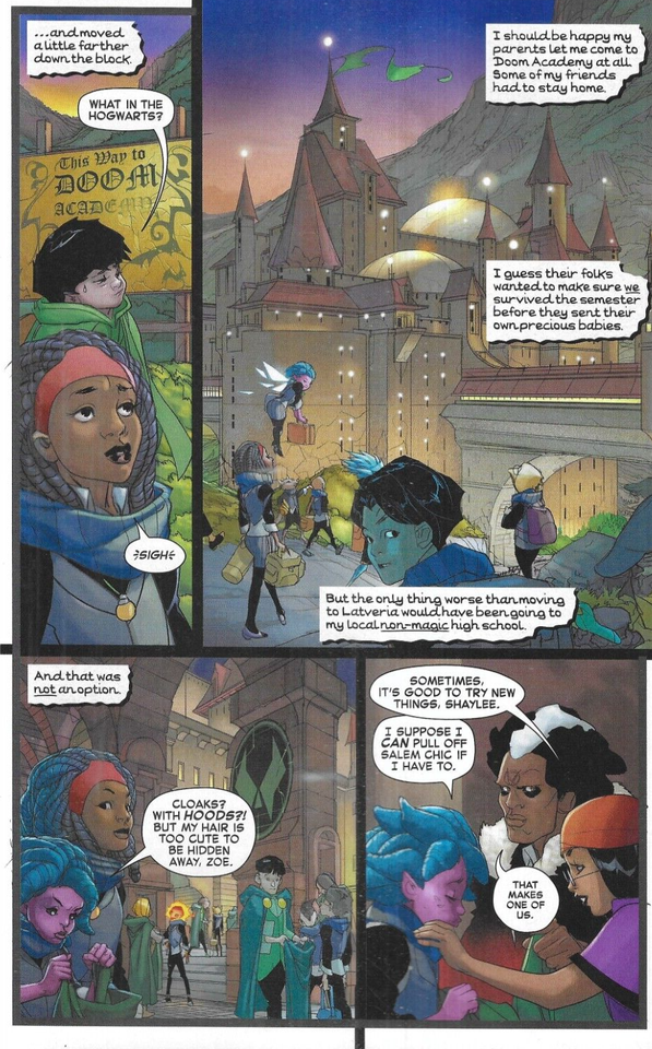 Doom Academy Comic 1 First Print Cover D Ron Lim Variant 2025 Cadenhead ...