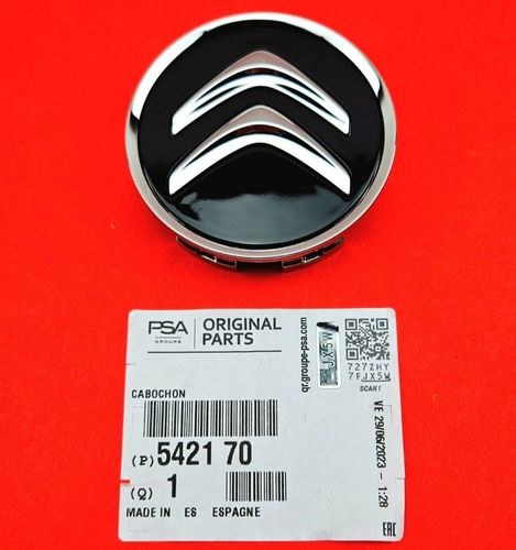 1X Original Peugeot Wheel Cap Ø60Mm Alloy Wheel C1 C2 C3 C4 C5 C6 C8 ...