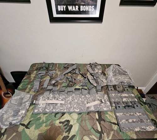 NEW USGI US ARMY Rifleman ACU Tactical Assault Panel TAP Molle Chest ...