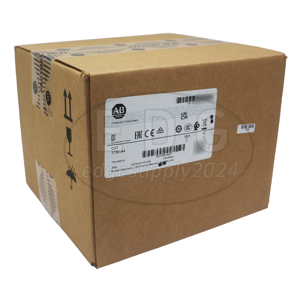 New Factory Sealed Allen-Bradley 1756-A4 ControlLogix 4 Slots Chassis ...