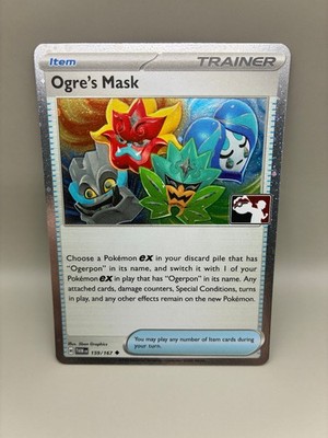 *Holographic* Ogre's Mask - TWM 159/167 - Play! Promo Series Six ...