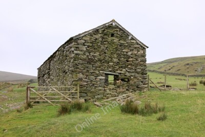 Photo 6x4 Stone barn, Bigert Mire Ulpha/SD1993 Standing beside the ...