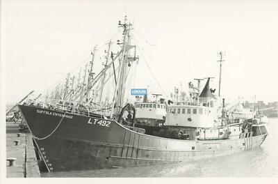 Fishing Boat Archives: Lowestoft Trawler LT.492 Suffolk Enterprise ...