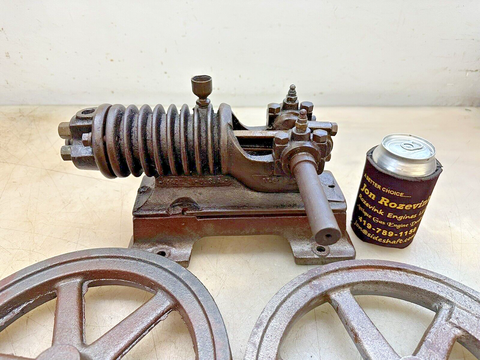 BRUNNER AIR COMPRESSOR MODEL KIT Hit and Miss Gas Engine Out Of!! | eBay