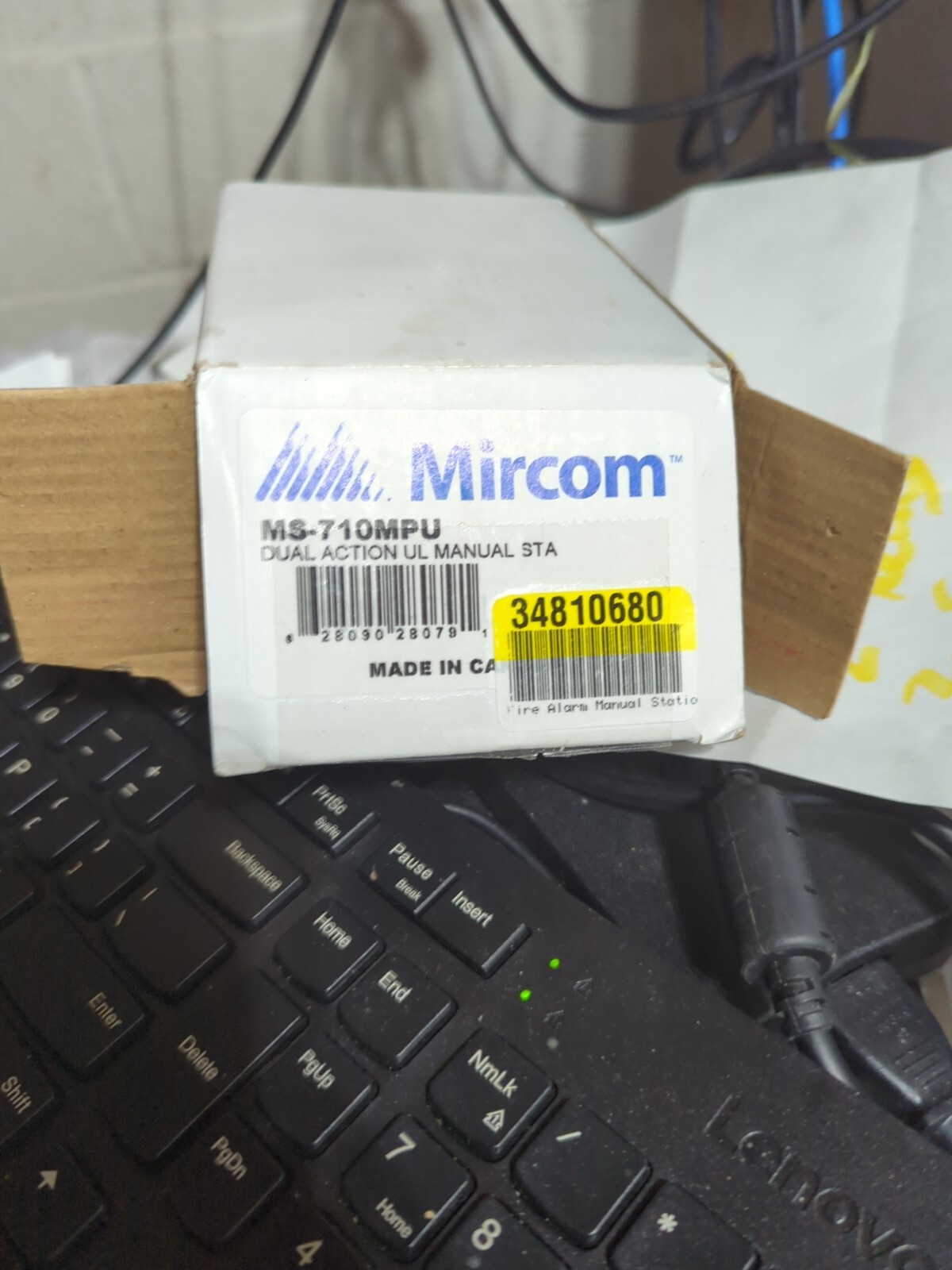 Mircom MS-710MPU Fire Alarm Manual Station, Single Stage Dual Action, Wall Mount | eBay