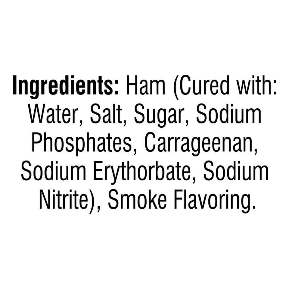 4 Pack Bristol Smoke Flavor Cooked Ham High Protein 16 oz Boneless ...