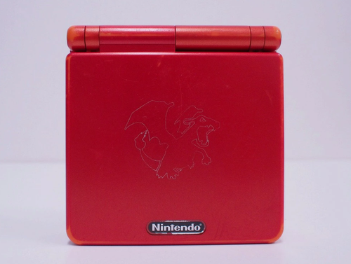 Nintendo GameBoy Advance SP Charizard edition GBA Pokemon Center ...