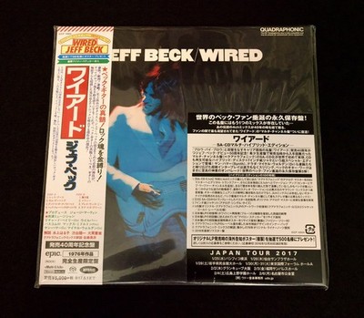 Jeff Beck ‘Wired” Japanese Hybrid CD Multi-Channel SACD 7” Lp Packaging ...
