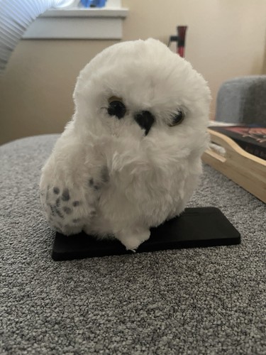Universal Studios Harry Potter Hedwig Snowy Owl Shoulder Plush Sound ...