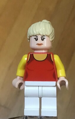 LEGO Female Girl Red Swimsuit Torso Beach Ocean Pool Swim White Legs ...