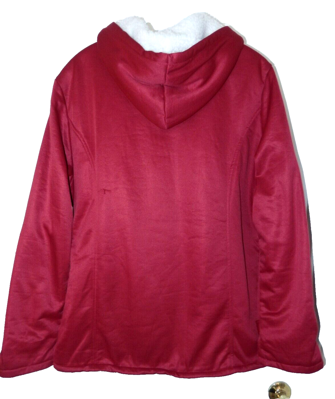 JiangWu Sherpa Lined Hooded Coat/Jacket-2XL, US 18-20 Big Bargain Alert ...