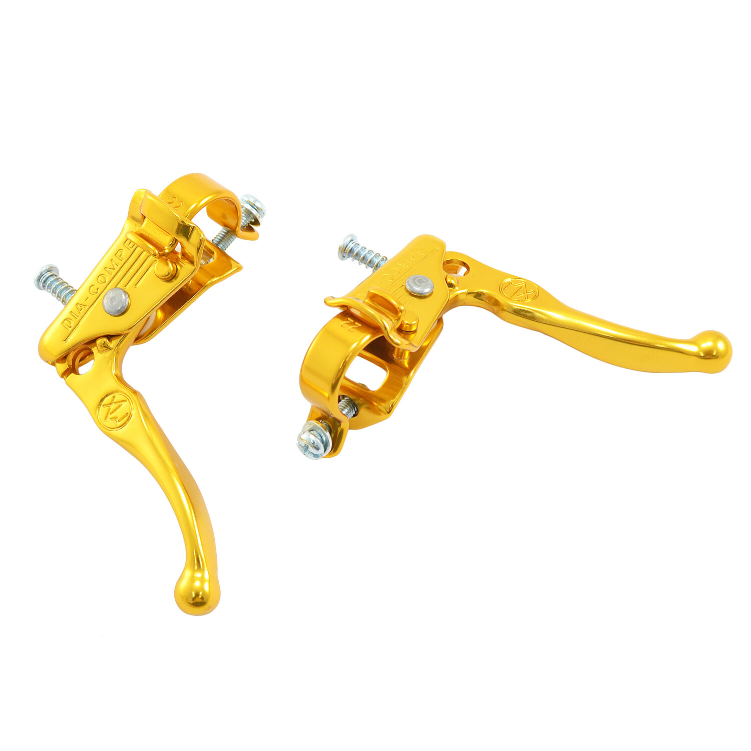 DIA-COMPE MX121 / Tech 3 Brake Lever Set For Old School BMX , Gold ...