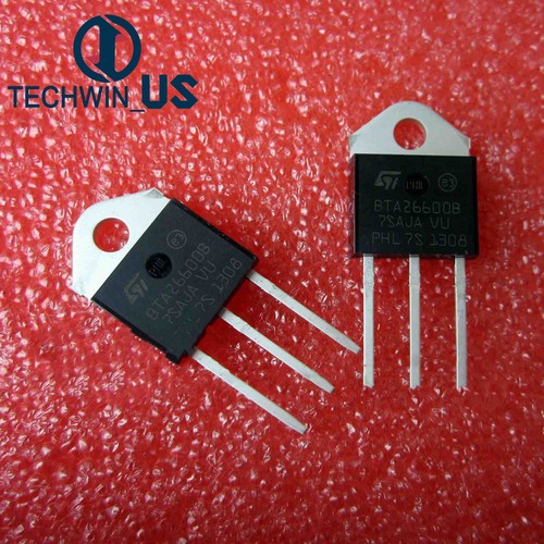 10pcs BTA26-600B BTA26 600B 600V 25A Transistors ST TO-3P | eBay