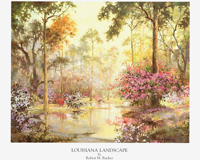 Louisiana Landscape, by Robert M. Rucker | eBay