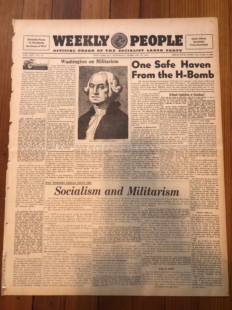 Newspaper Front Page Example