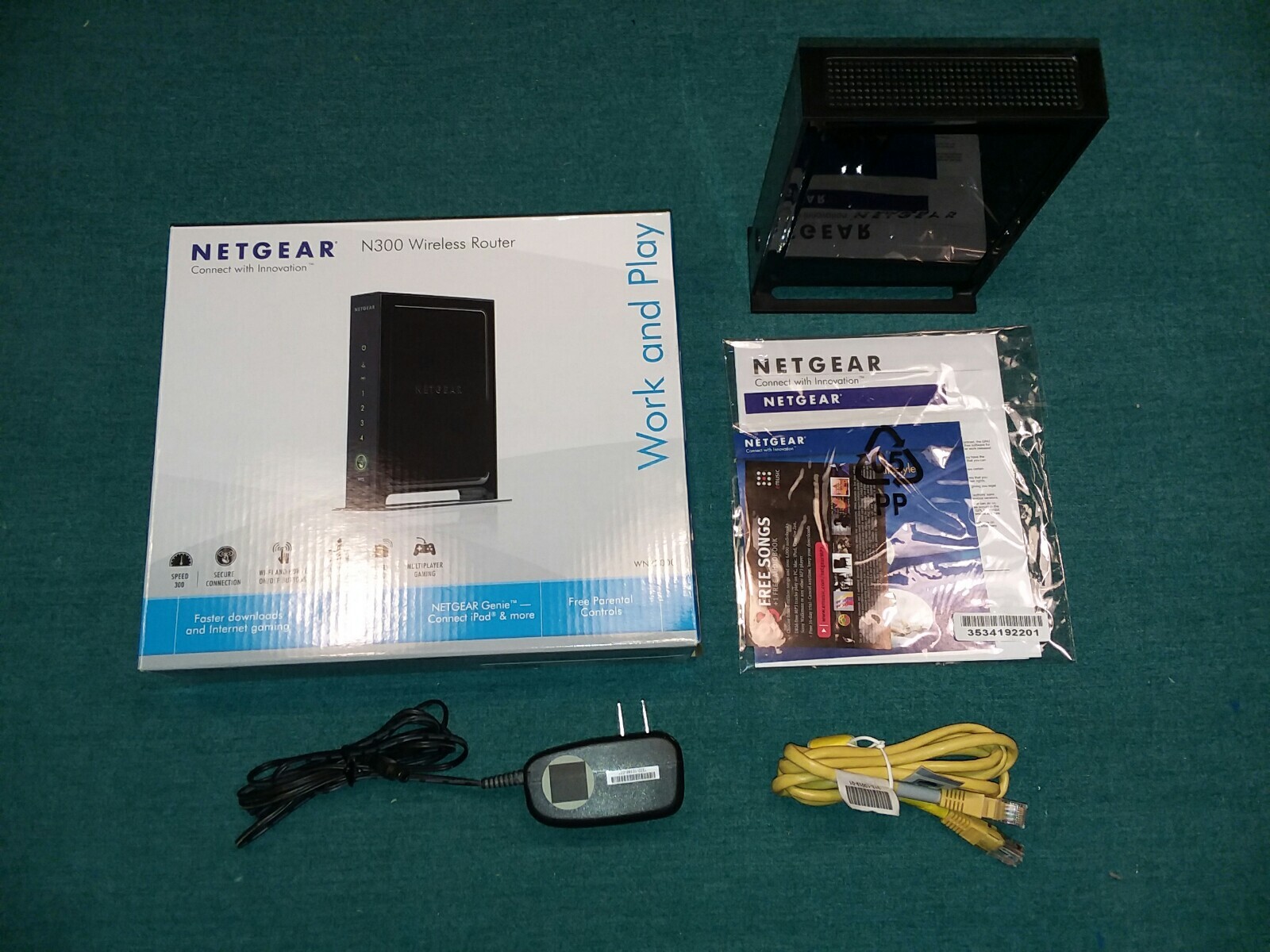 Netgear N300 300 Mbps 4-Port 10/100 Wireless N Router (WNR2000 ...