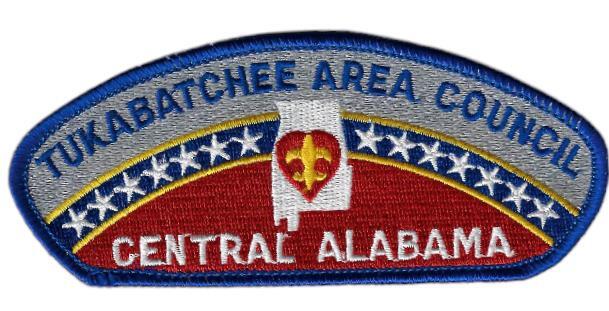 Central Alabama Tukabatchee Area Council CSP Patch BLU Bdr. [PW1480] | eBay