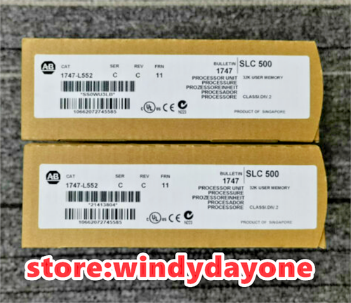 AB 1747-L552 SER C SLC 500 SLC 5/05 CPU Processor Unit New Factory ...