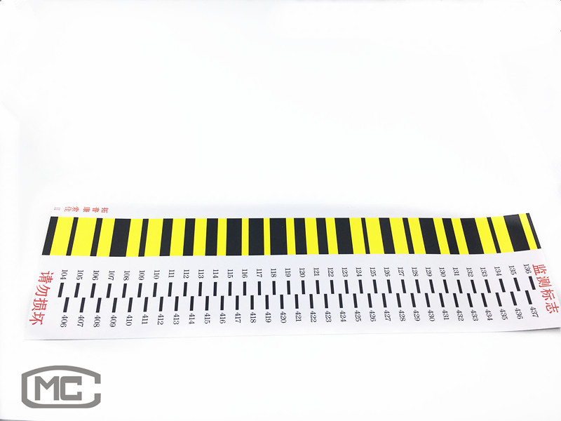 10 PCS SETTEMENT OBSERVATION STICKER FOR TOPCON DL502 SOKKIA SDL30 ...