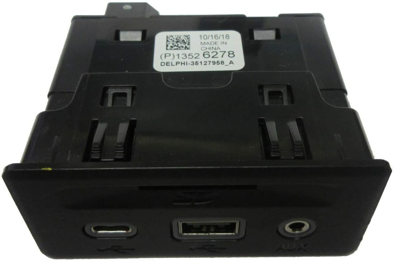 GM 2019-2023 USB, Android, AUX & Sim Card Port Part# 13526278 OEM ...