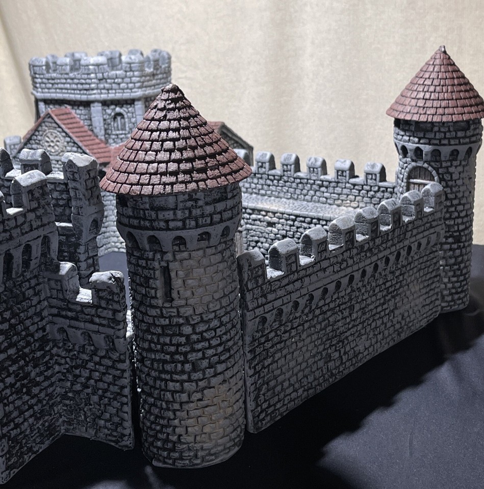 Original Fortified Abbey Building & Gatehouse with 4 walls & 4 towers ...