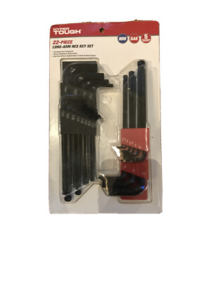 Hyper Tough 22 Pc Long Arm Hex Key Set | eBay