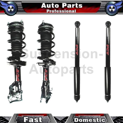 4PC Front Rear FCS Shocks Struts Shock Absorber For Honda Civic 1.8L ...