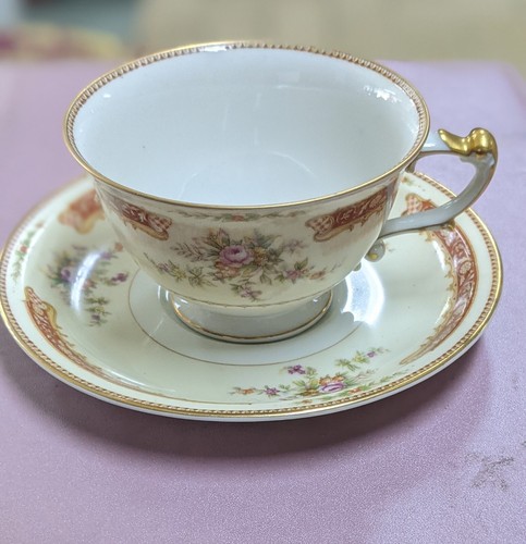 Antique Empire Shape Meito China Tea Cup & Saucer | eBay