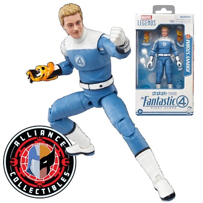 PRESALE! Marvel Legends Fantastic Four First Steps JOHNNY STORM 6 ...