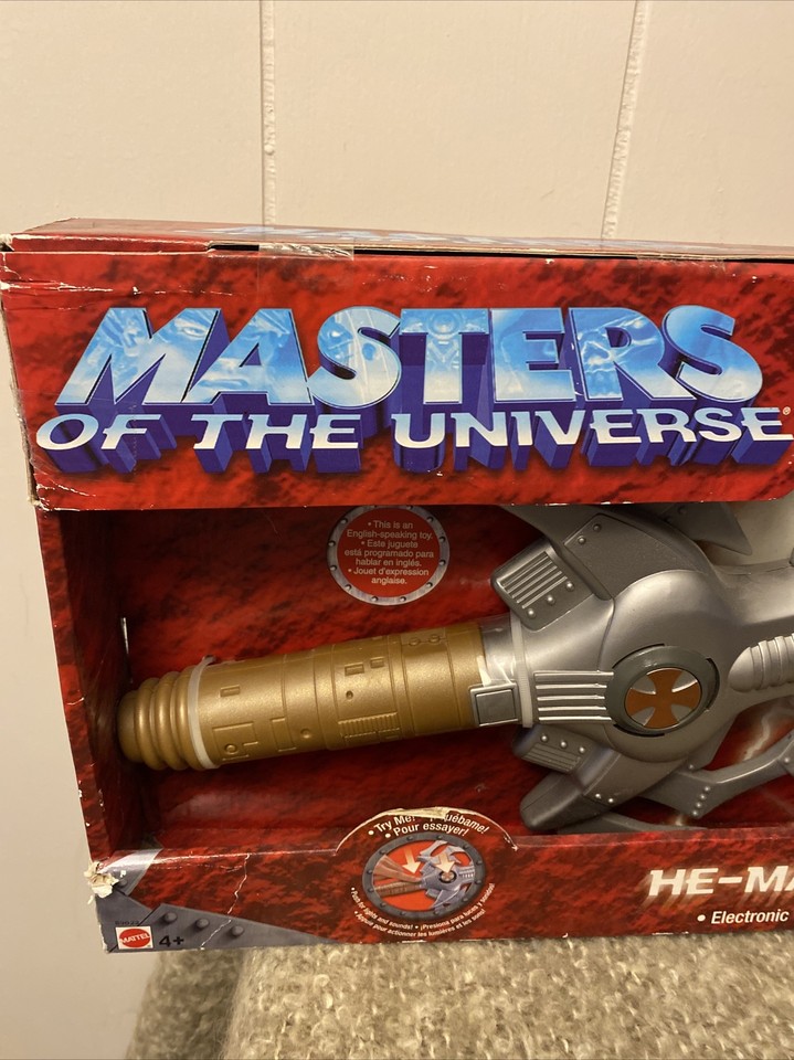 Mattel 2001 MOTU Masters of the Universe He-Man Power Sword Play New ...