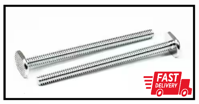 POWERTEC 1/4"-20 T Track Bolts 20 Pack for T Track, 3-1/2 Inch Long T ...