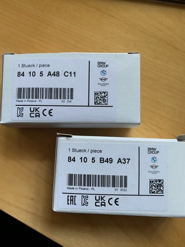 BMW Genuine SIM Reader for Personal eSIM 06PA & Key Ring 84105A48C11 ...