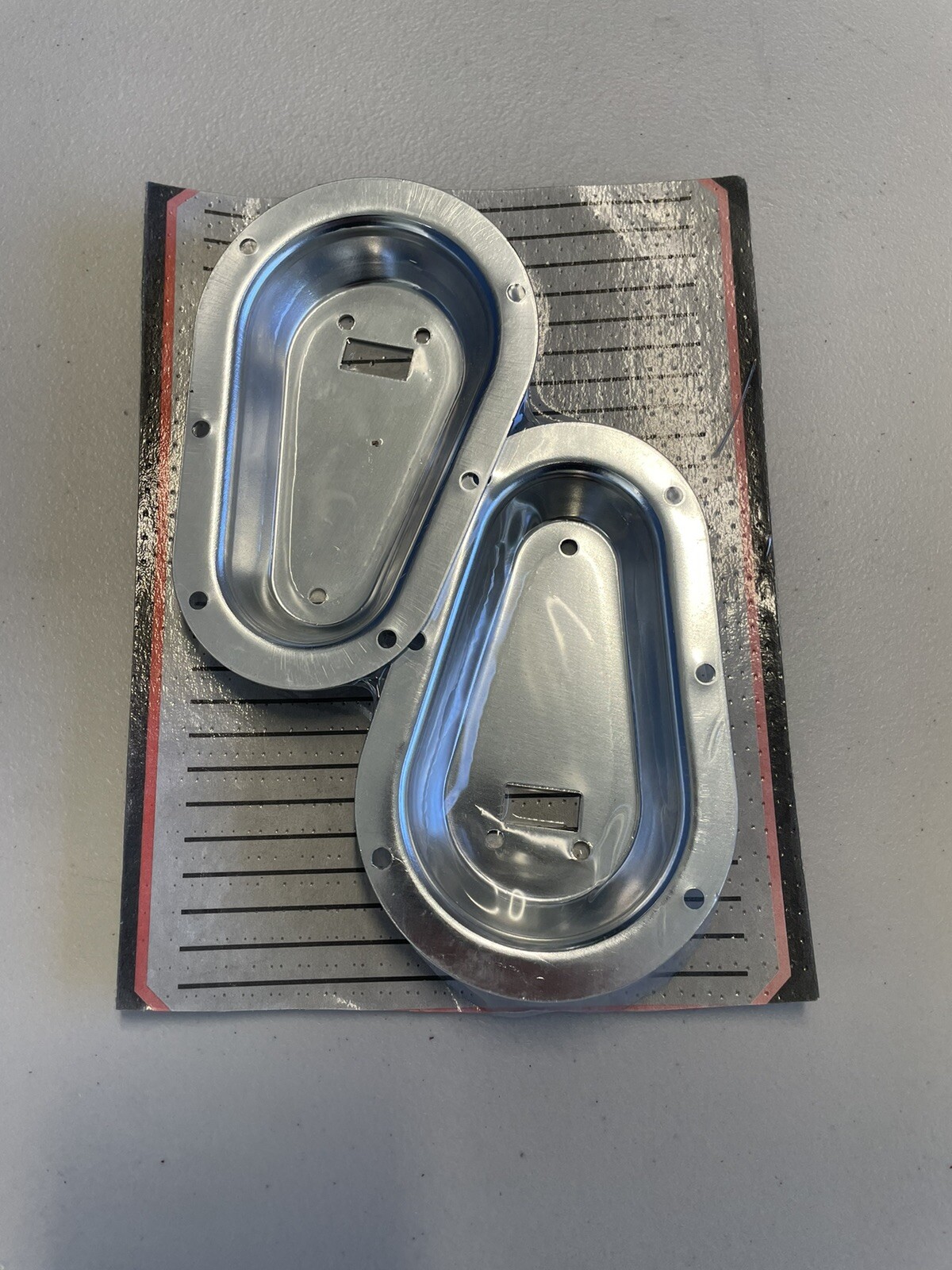 Recessed Bonnet Pin Plates (Aluminium) | eBay