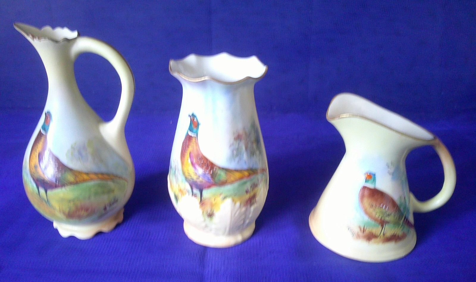 Three Pieces Of Locke & Co Worcester Blush Ivory (Walter Stinton - J ...