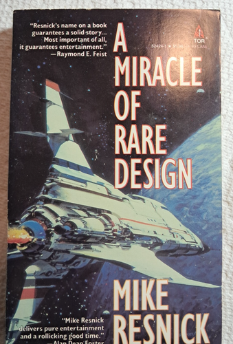 Mike Resnick A Miracle of Rare Design Birthright #21 sci fi vintage tor ...