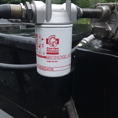 Fuel Transfer Tank Pump Filter Install Kit, Filter Head & Filter | eBay