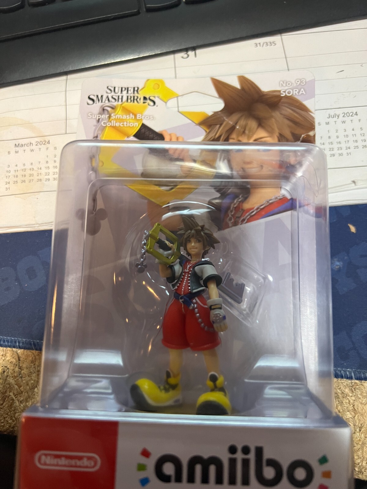 SORA--SUPER SMASH BROTHERS----AMIIBO----Nintendo Switch Wii U 3DS